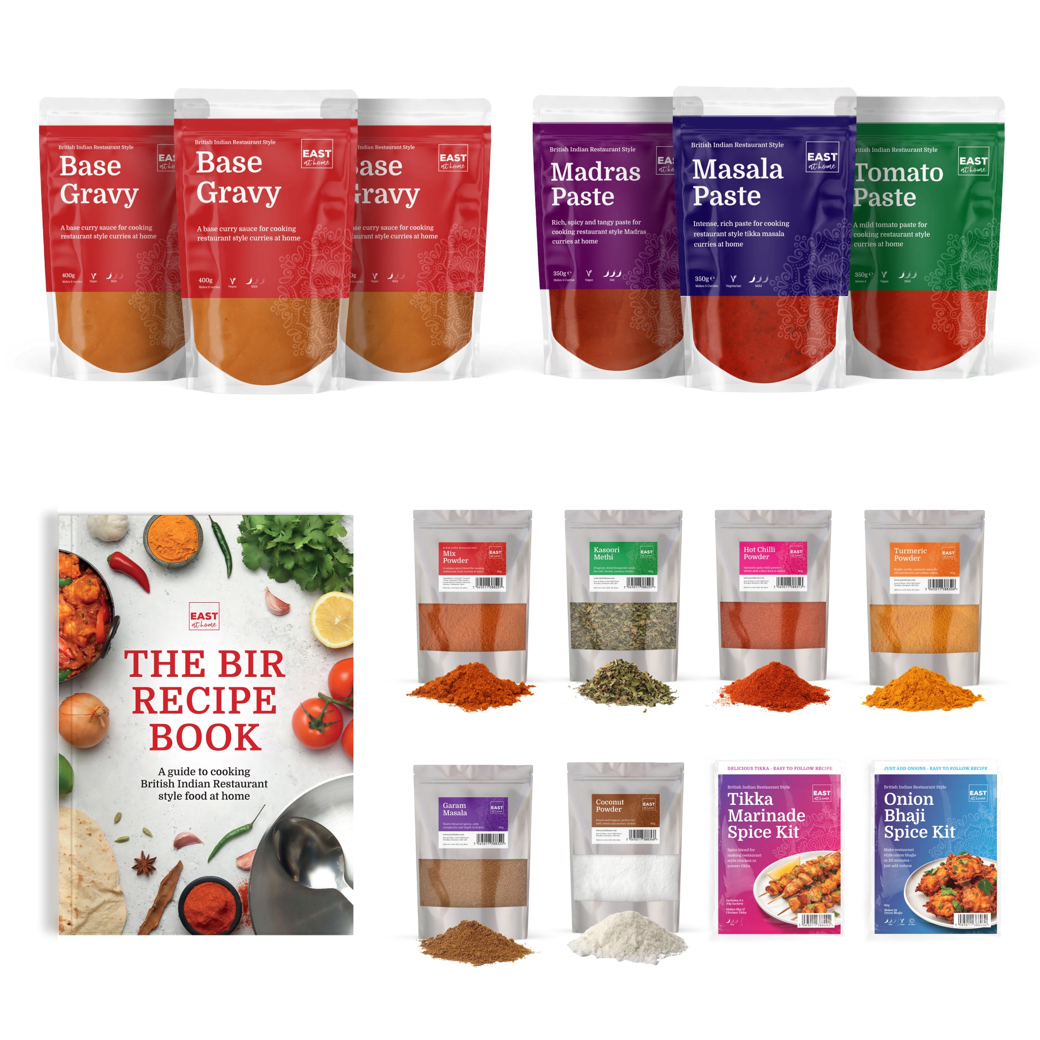 Cook Curry at Home Bundle with Recipe Book – East at Home