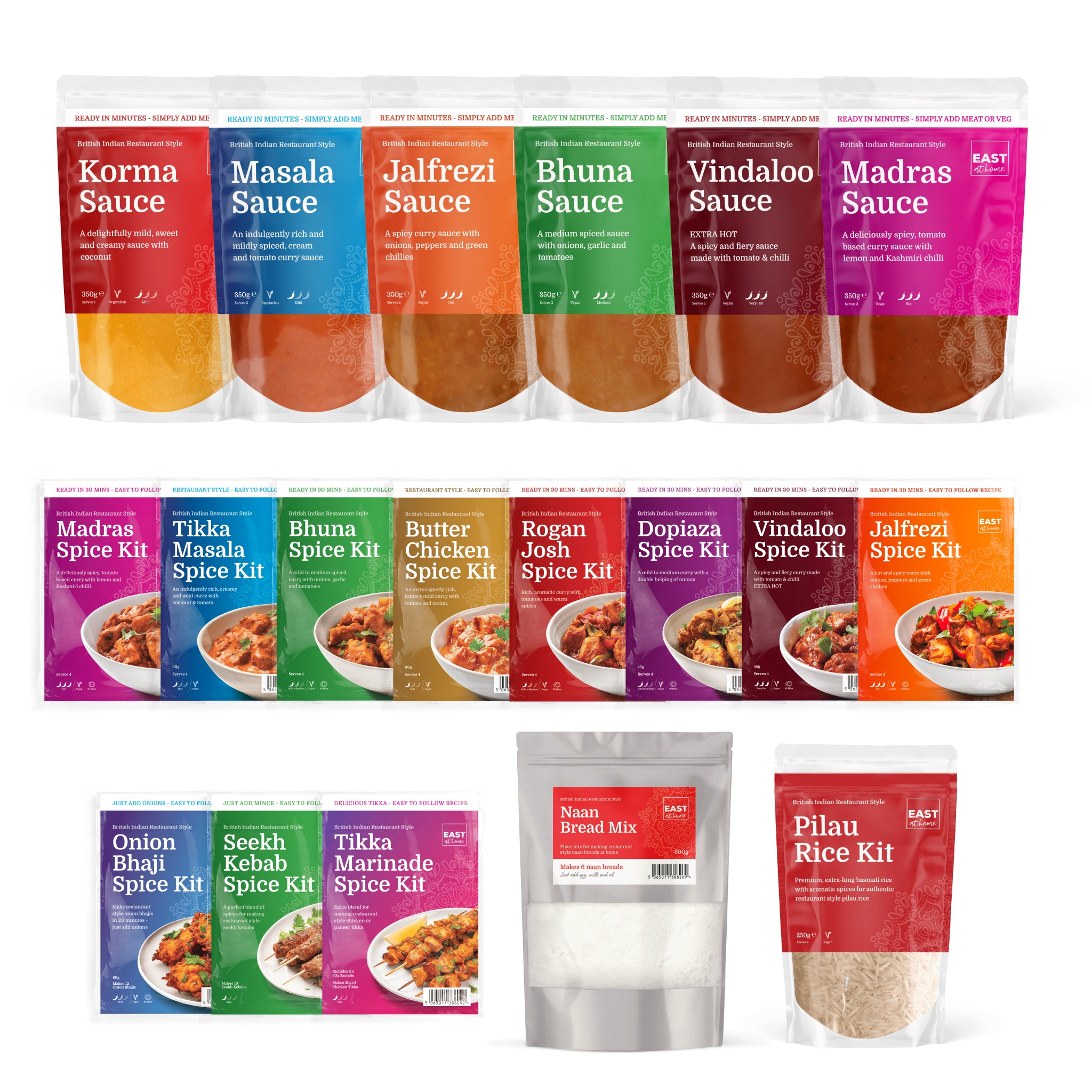 Ultimate Sauce & Spice Kit Bundle – East at Home